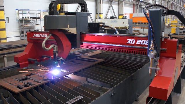 Станок плазменной резки МАГМА 3D для раскроя стальных листов