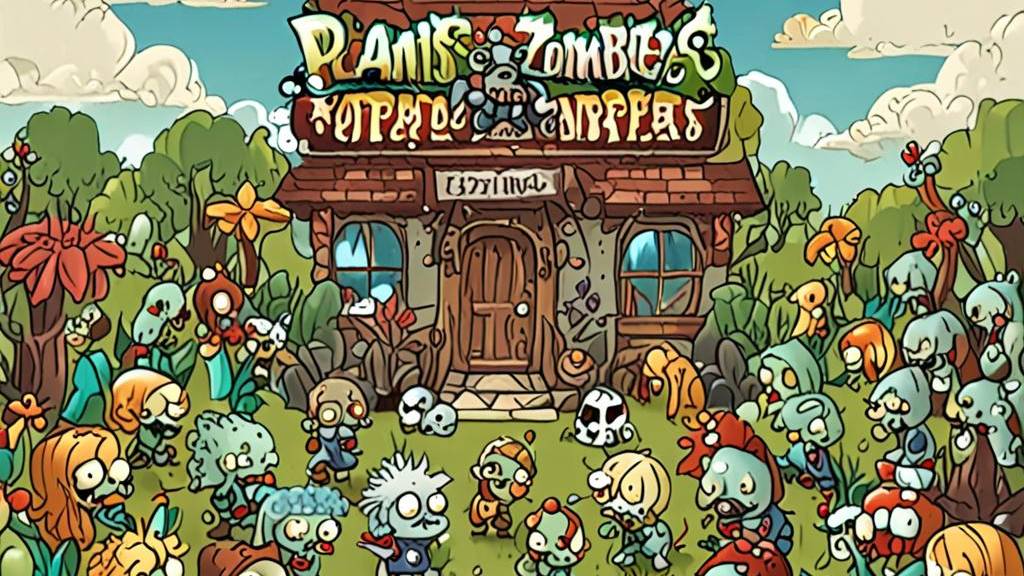 Plants vs zombies | Проходим Мини-игру "Большие проблемы, Маленькие зомби" (Юбилейное видео №3)