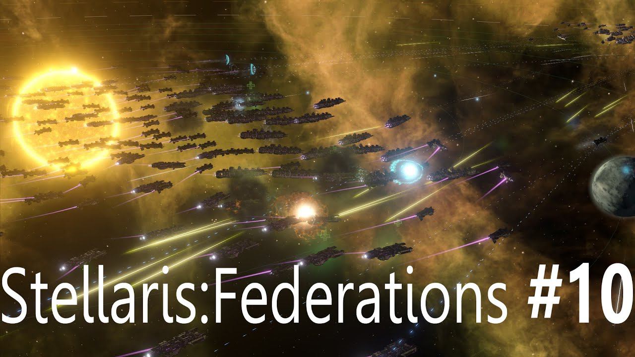 Stellaris v. 2.6.3 Federations: Вторая война с силикронами. #10
