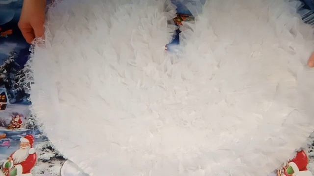 Юбка под ёлку из фатина.