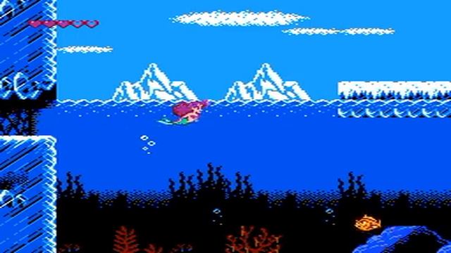 Прохождение Русалочки на Dendy_Little Mermaid