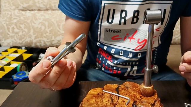 Обзор. Тиски для вязания мушек.