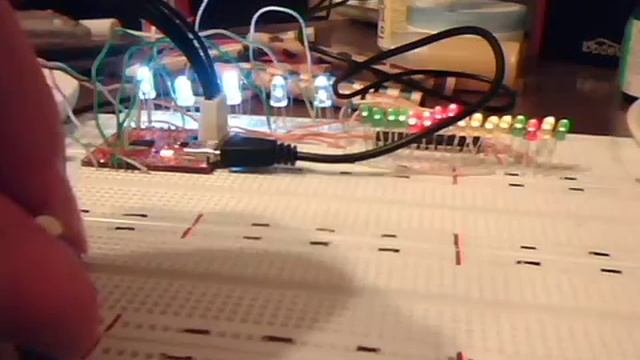 STM8S003 LED blink - 2 (ADC controls period)