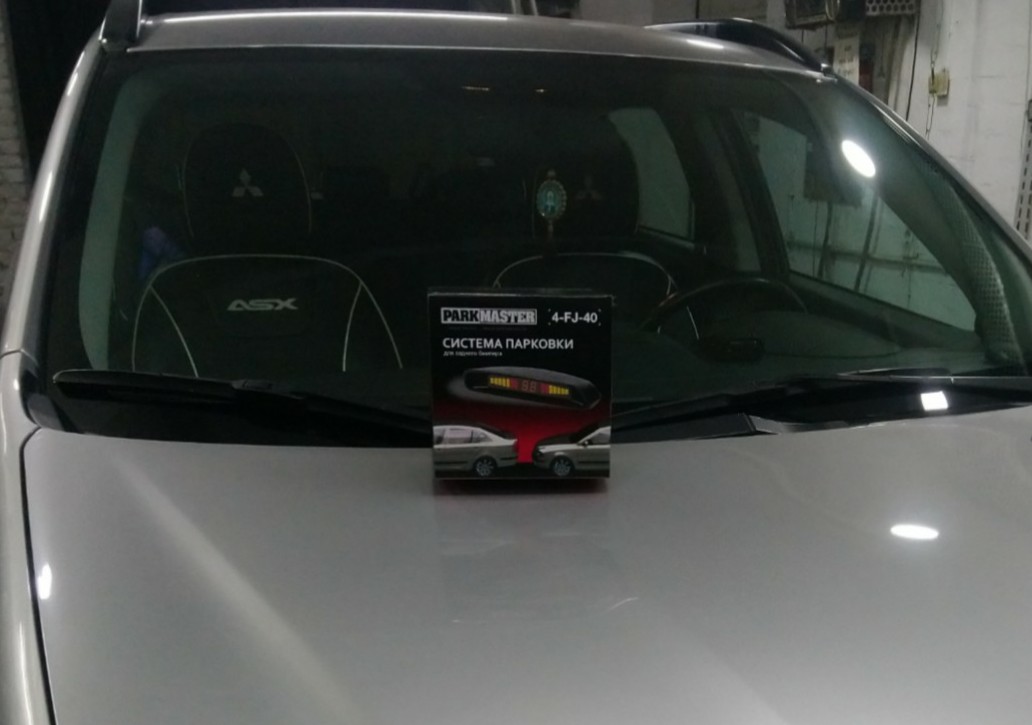 Mitsubishi ASX-установка парктроника.