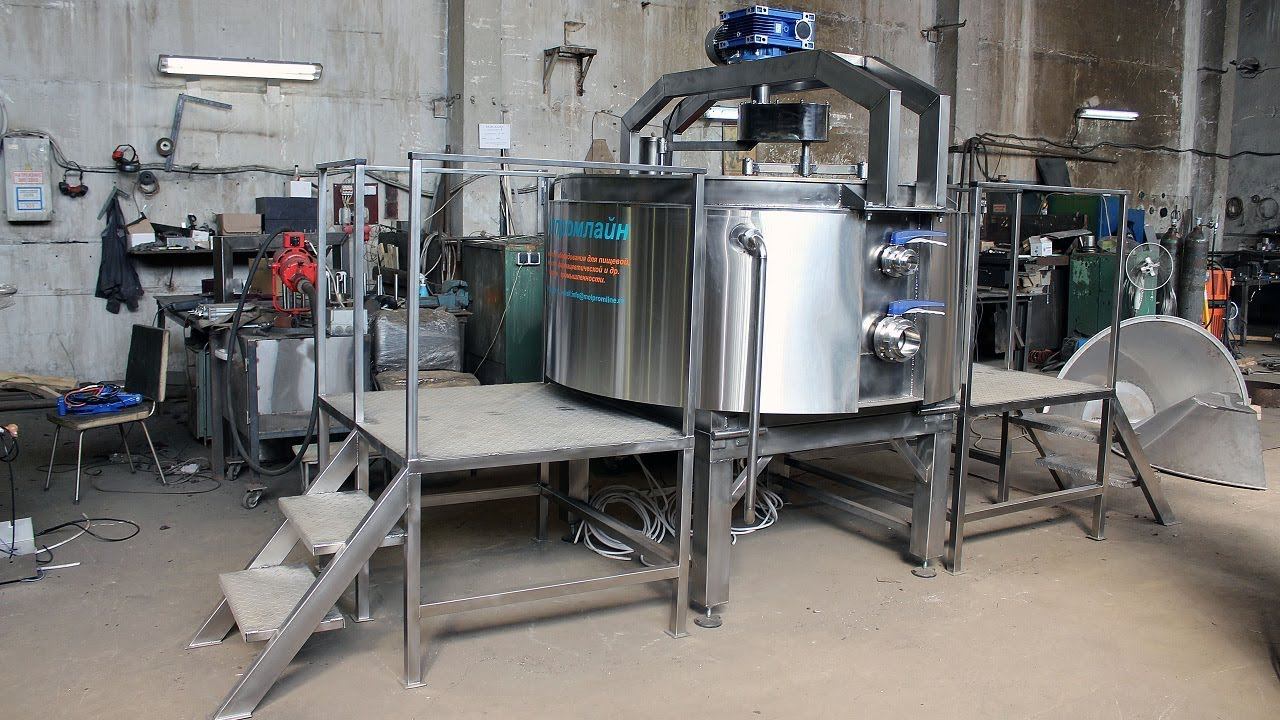 Изготовитель Сыра ИС-1000 с режуще-вымешивающим устройством