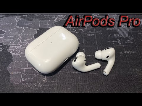 AirPods Pro- распаковка наушников, не снимаются амбушюры