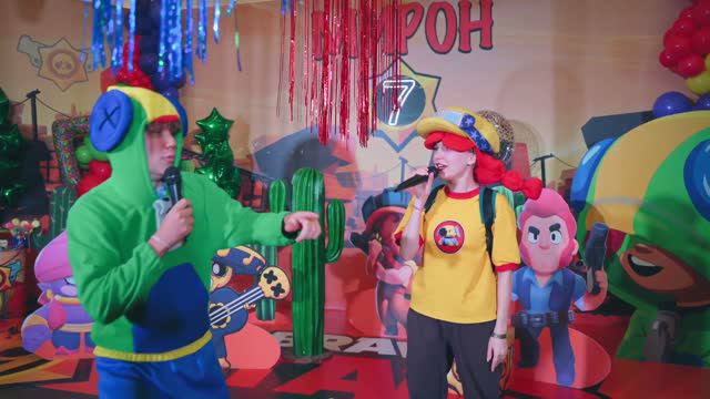 Праздник в стиле Бравл Старс