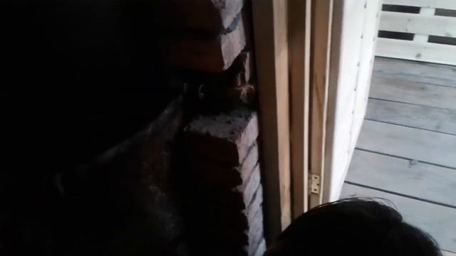 Установка крана к бочке с горячей водой в бане