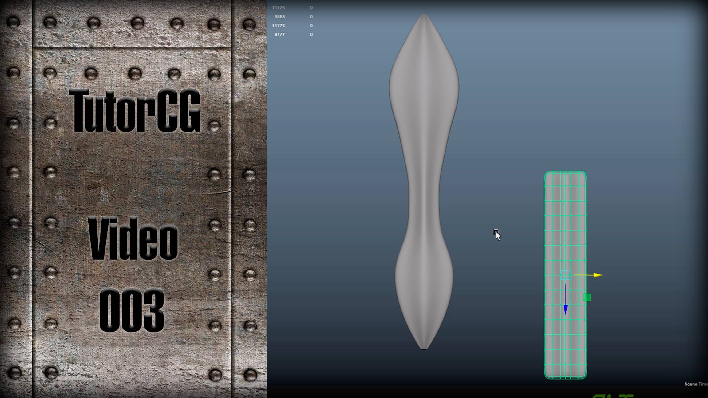 Autodesk Maya - Моделим архитектурную лепнину