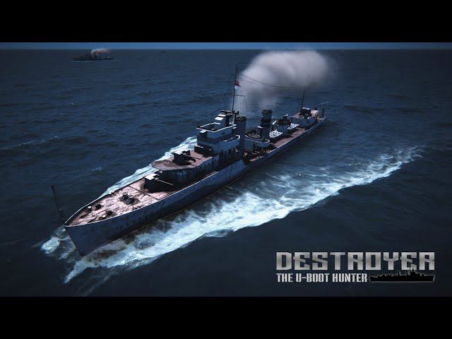 Destroyer: The U-Boat Hunter - Новое обновление!  В Итоге потопили все 10 подводок ! Весь их флот!!!