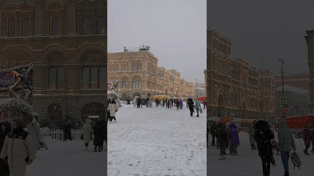 Аттракционы в Москве на Красной площади