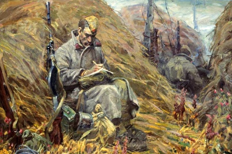 "КАК ЭТО БЫЛО..." Картины военного художника Виктора Дмитриевского ( 1923–2006).