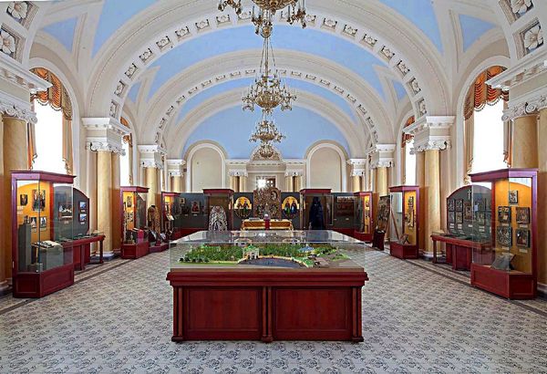 Древлехранилище Александро-Невской лавры.