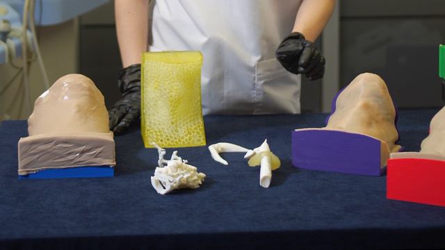 Фантом щитовидной железы для ультразвуковой диагностики и манипуляций