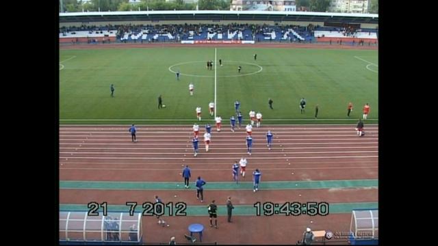 «Спартак» (Йошкар-Ола) - «КАМАЗ» (Набережные Челны) 1:1. Второй дивизион. 21 июля 2012 г.