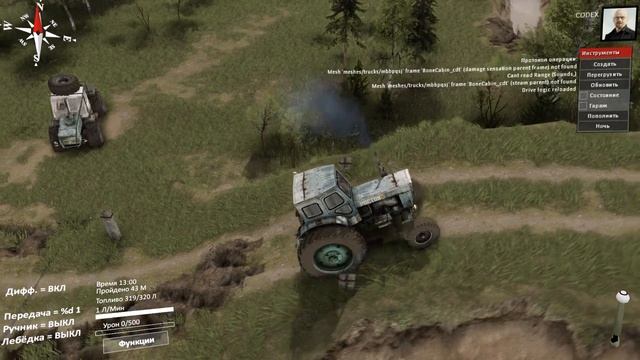 SpinTires 4 сезон 2 испытание Экзамен на права 5 ПОДЬЕМ Т40 ВЗЯЛ ВЫСОТУ