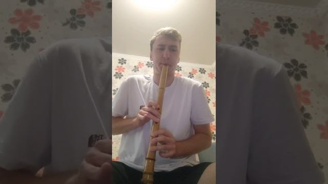 Евгений Фролов, храмовая молитва Сякухати, собственное сочинение