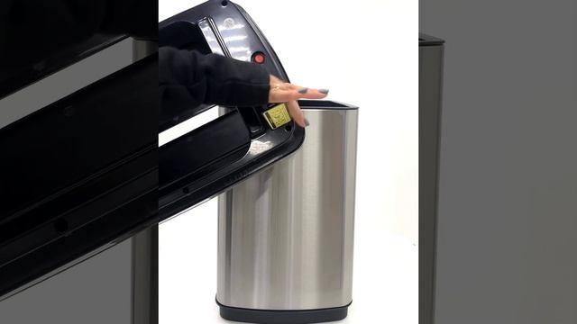 ? СЕНСОРНОЕ ВЕДРО JAH 20л для мусора прямоугольное Foodatlas