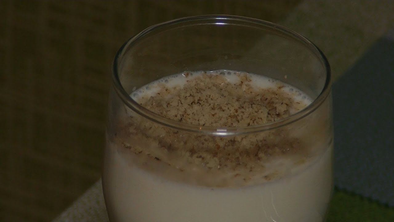 Яблочный молочный коктейль