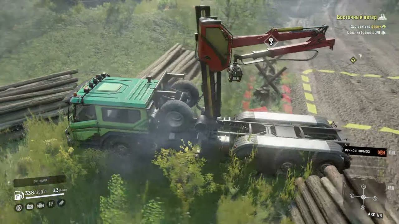 Snowrunner Таймыр play newbie PS4. No comments.