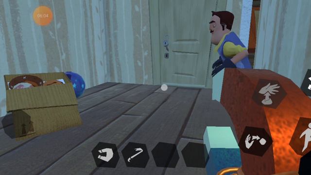 Всем привет Я играю в привет сосед 1 часть.