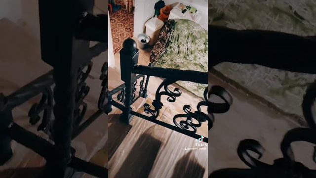 Перильные ограждения с элементами холодной ковки