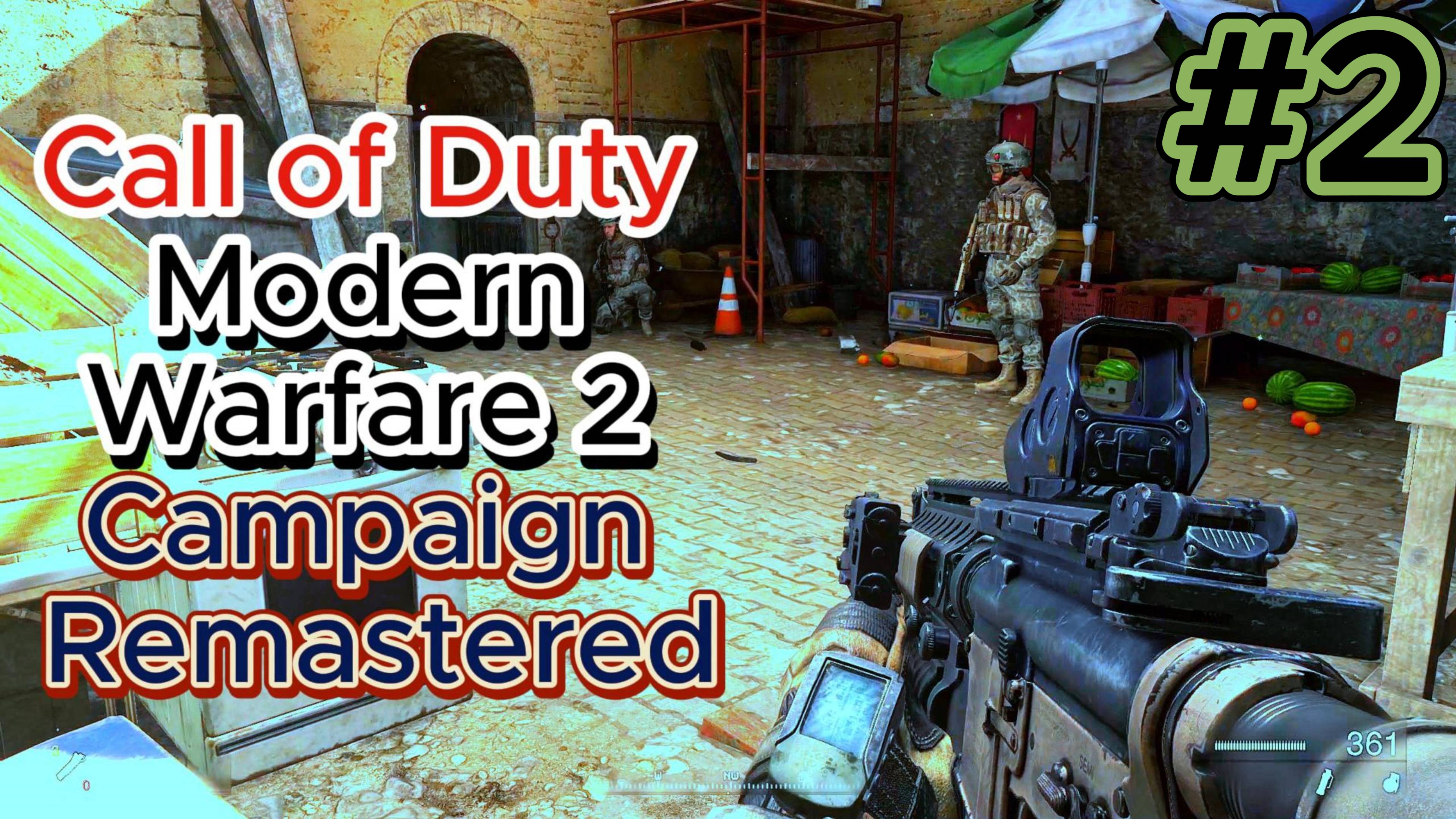 #2 Call of Duty Modern Warfare 2 Campaign Remastered Прохождение в 2024 #2