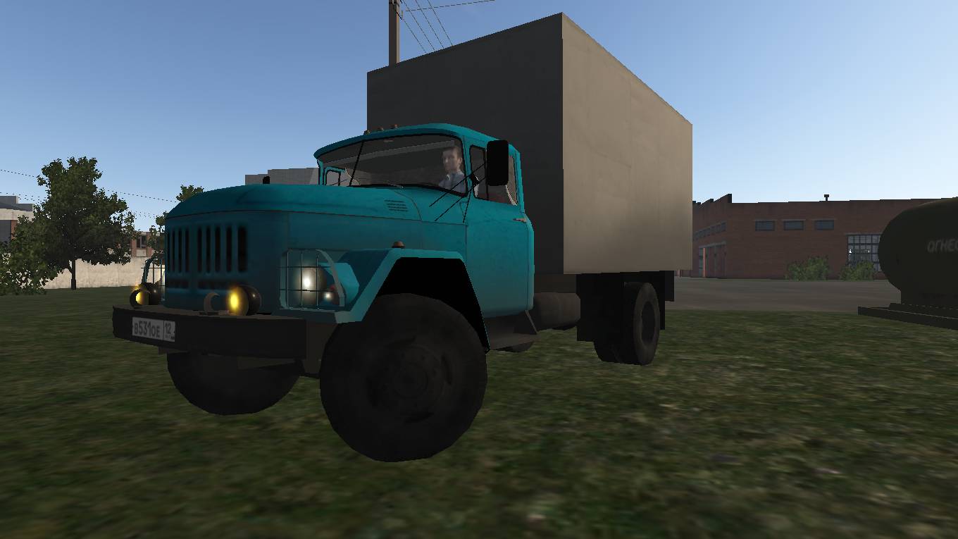 Motor Depot 1.36 Зил 53131 работаю  (мобильная игра)