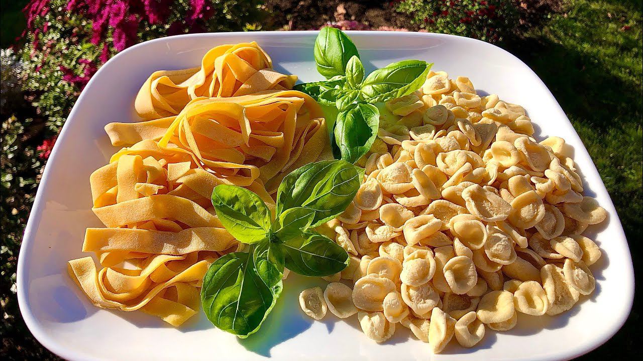 Домашняя итальянская паста Фетучини и Орекьетти, готовим своими руками!