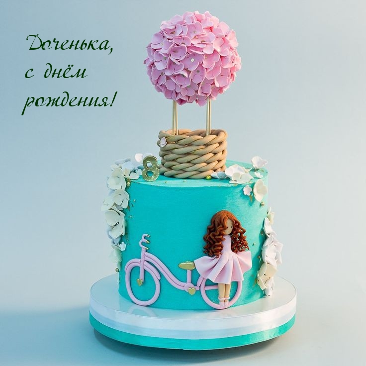 Поздравление маме с днем рождения дочери! Красивая открытка