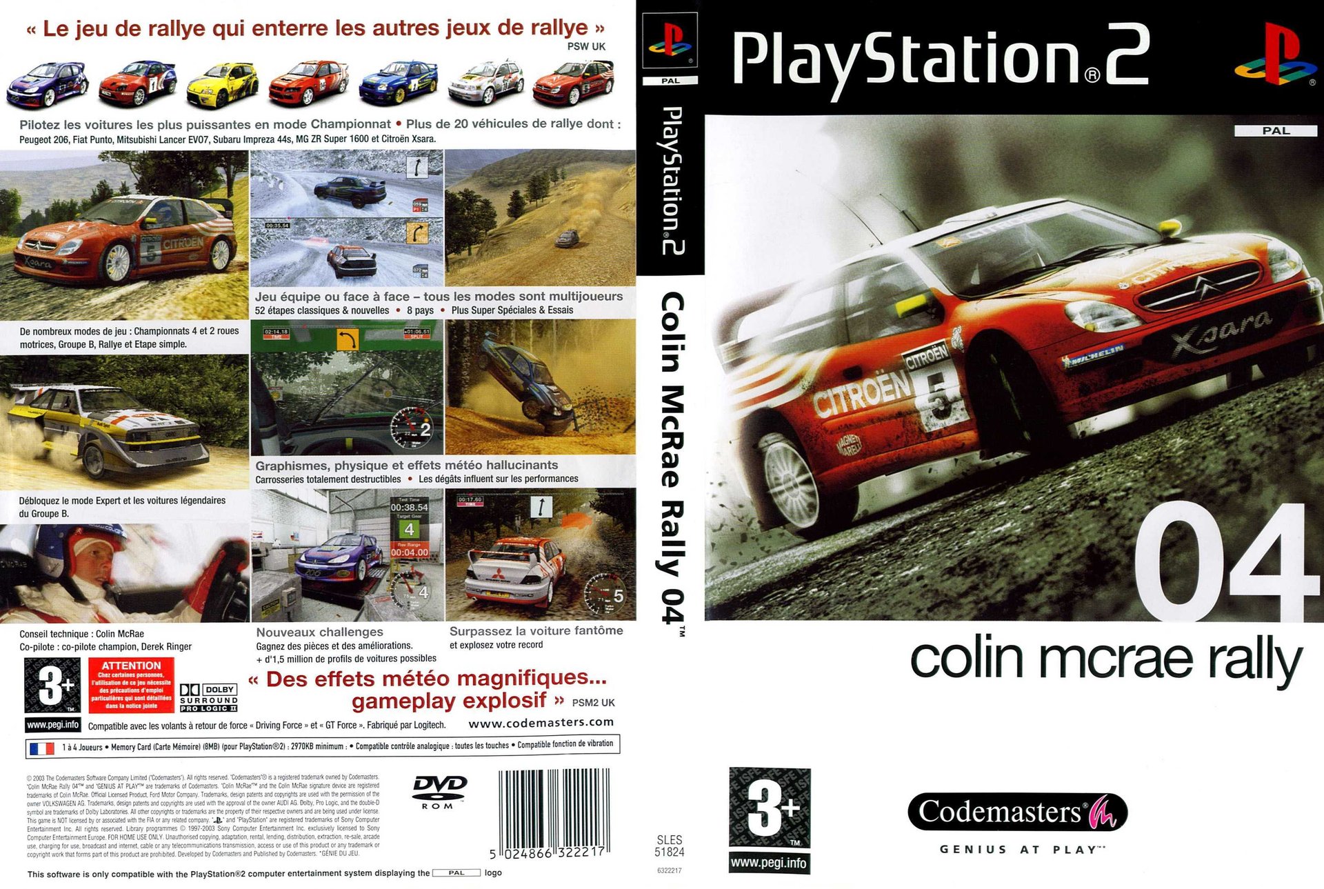 Colin McRae Rally 04 #14 4WD ДОП АВСТРАЛИЯ