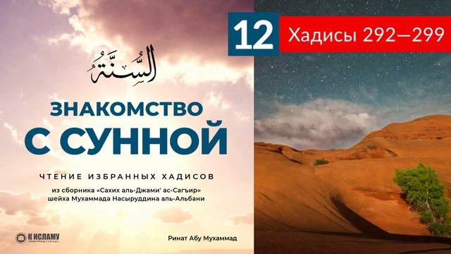 Чтение избранных хадисов. Хадисы 292-299. Ринат Абу Мухаммад