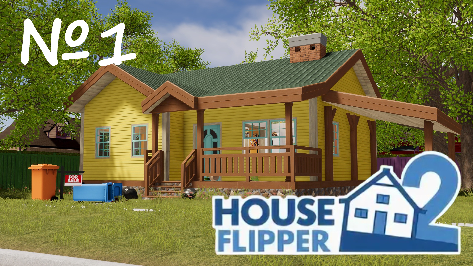 №1 House Flipper 2 Ознакомление и первый квестовый дом