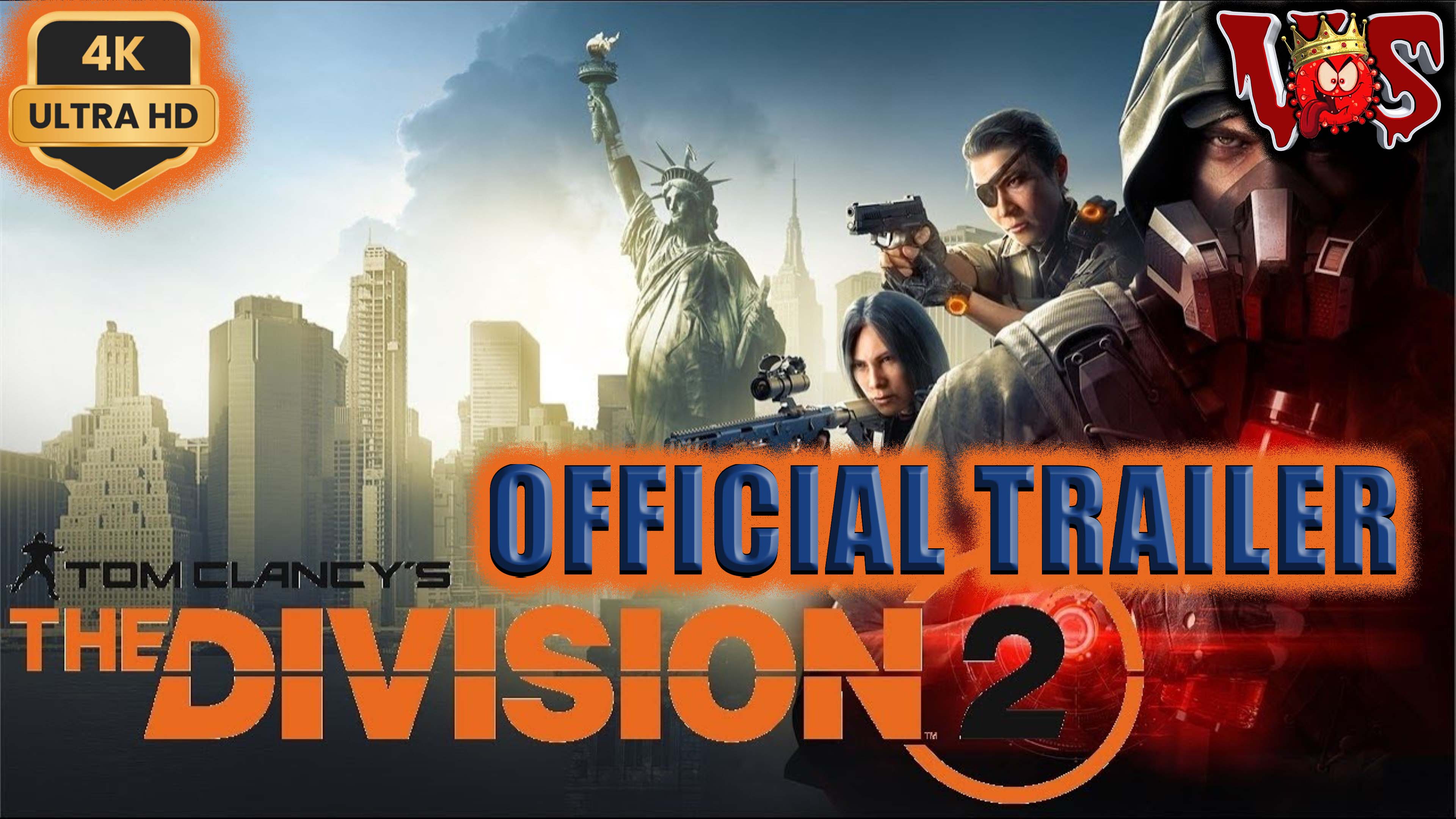 The Division 2 ➤ Официальный трейлер 💥 4K-UHD 💥