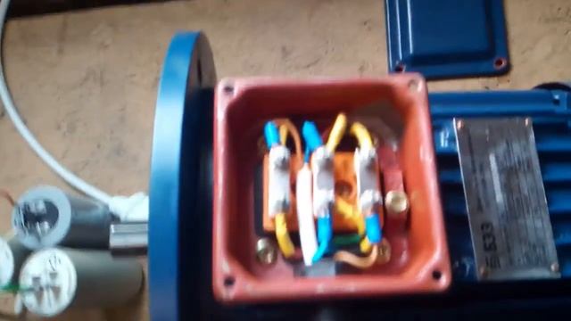 подключение двигателя 2.2 киловатта _ 380 вольт на 220 вольт