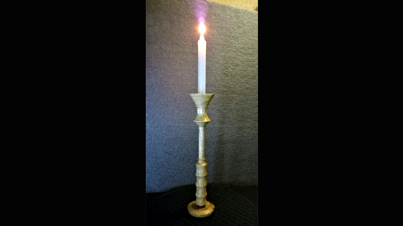 Подсвечник с удобной / эргономичной ручкой. Работа по дереву. Подсвечник с ручкой