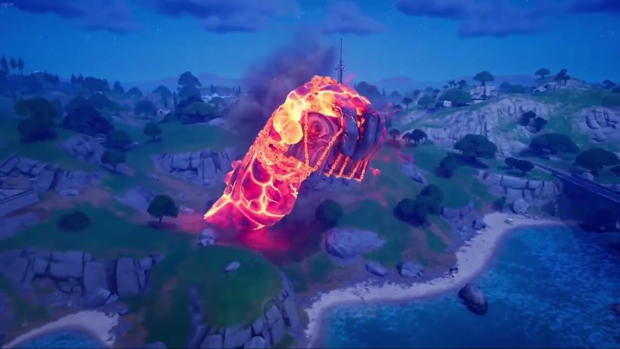 Fortnite Мини-ивент Эпический Спавн Руки Титана!!! Мы его долго ждали!