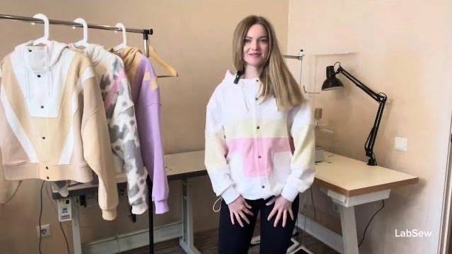 Комбинирую цвета. Худи Зефирка.