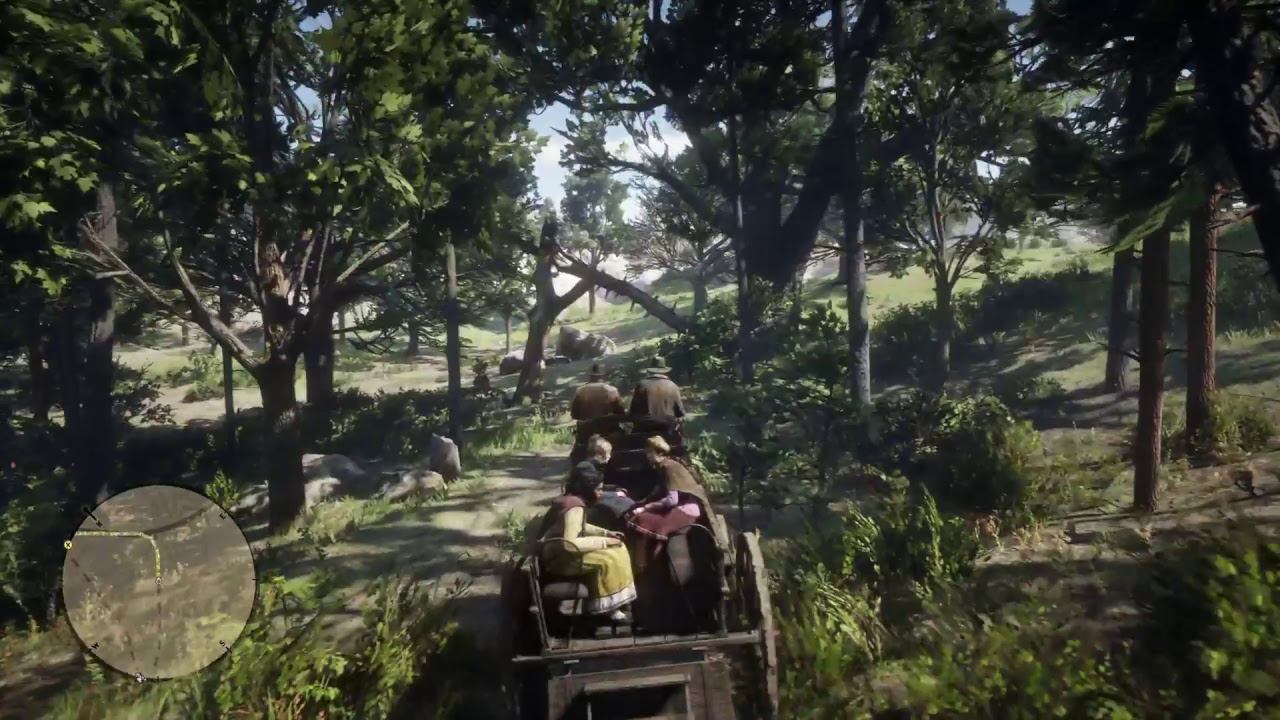 Red Dead Redemption 2 и PlayStation 4 Pro. Часть 2. Ограбление поезда