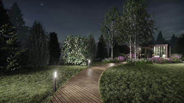 Ландшафтный дизайн для сада на 35 сотках
Ландшафтный архитектор - Погребная Мария