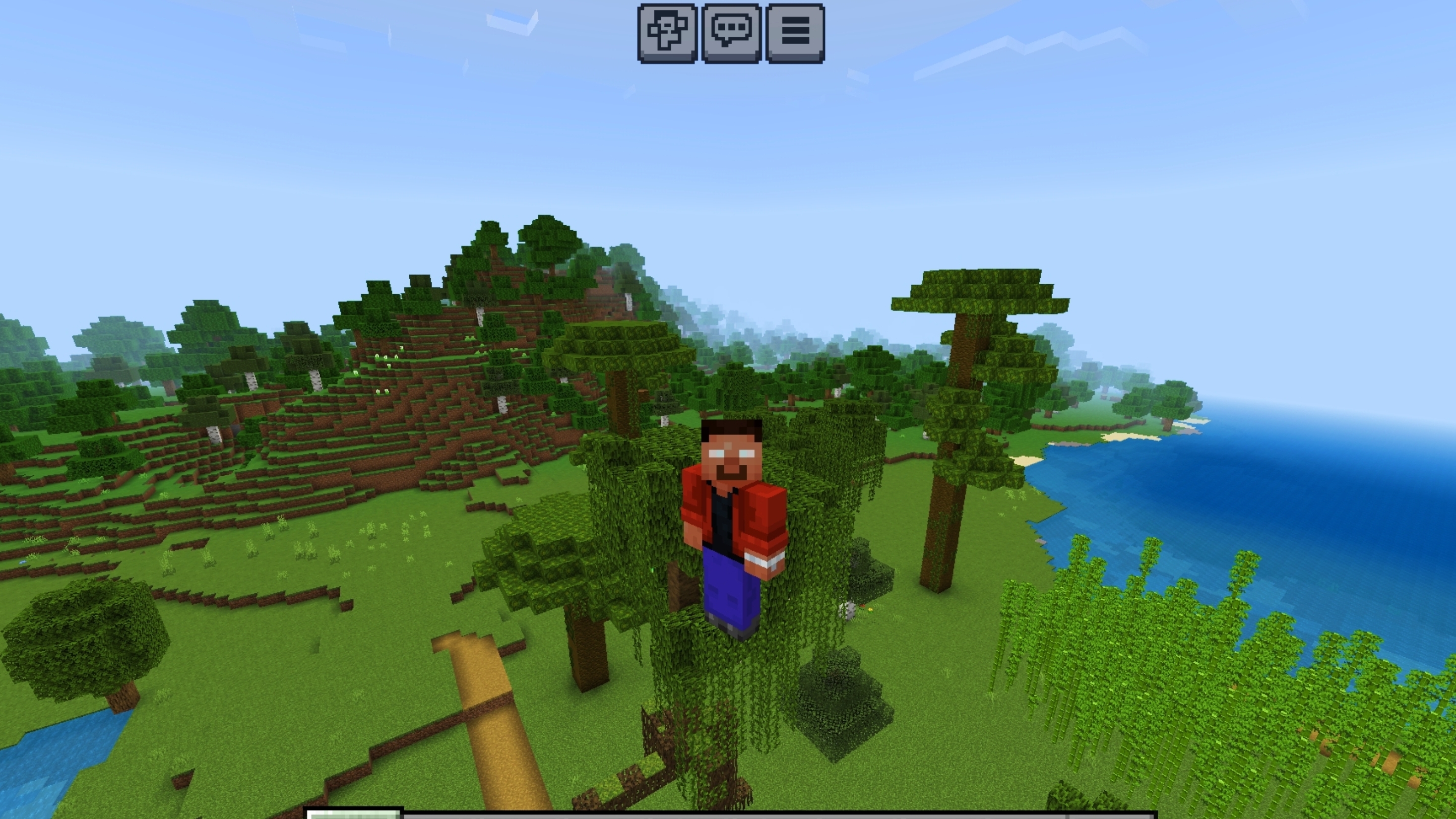 Я построил самый прикольный дом в горах в вишнёвой роще.