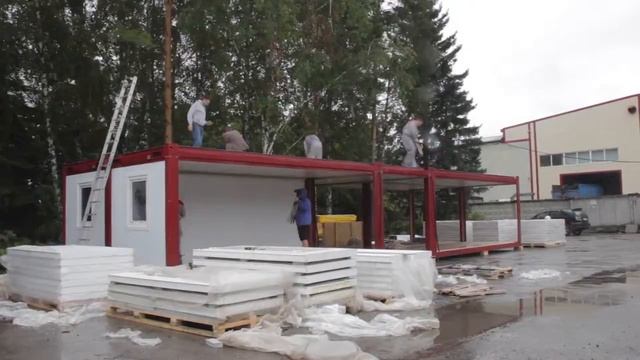 Бытовки в наличии. Сенсация! Модульное здание за 12 часов!