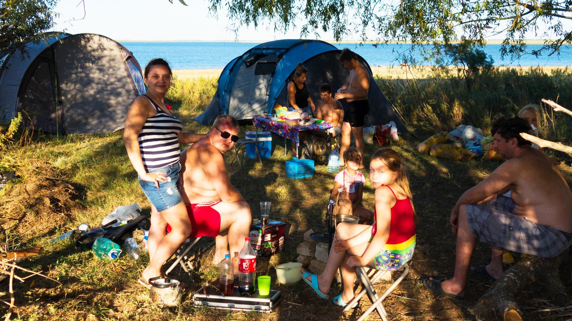 Отдых на природе в Ершове с ночёвкой - 15.08.2018