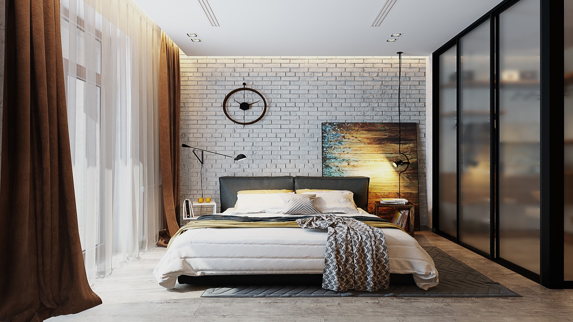 дизайн спальни в современном стиле