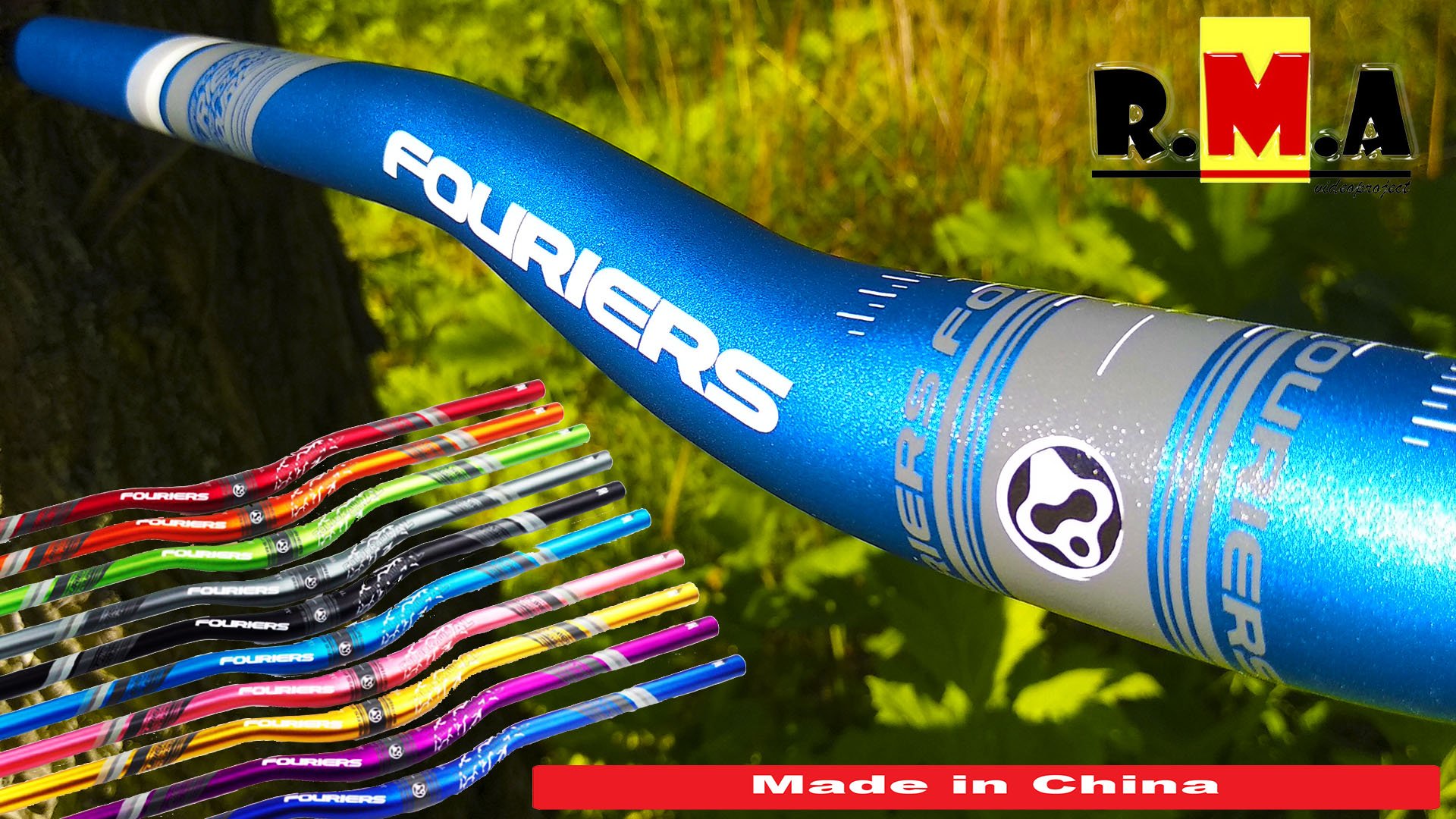 китайский алюниниевый руль DH-FR FOURIERS (31.8x780mm AL6061-T6)