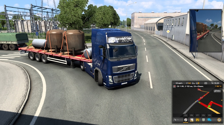 Перевозка резервуаров 1 часть. Первая поездка на новом Тягаче