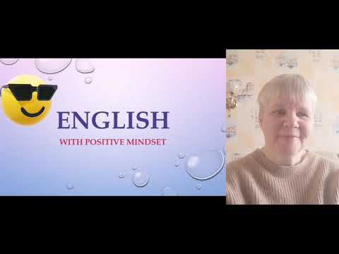 English with positivity. Start today