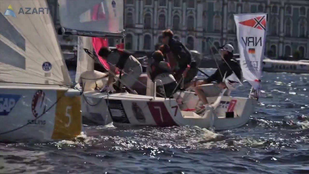 Надувные буйки AZART европейская парусная лига чемпионов в Санкт-Петербурге