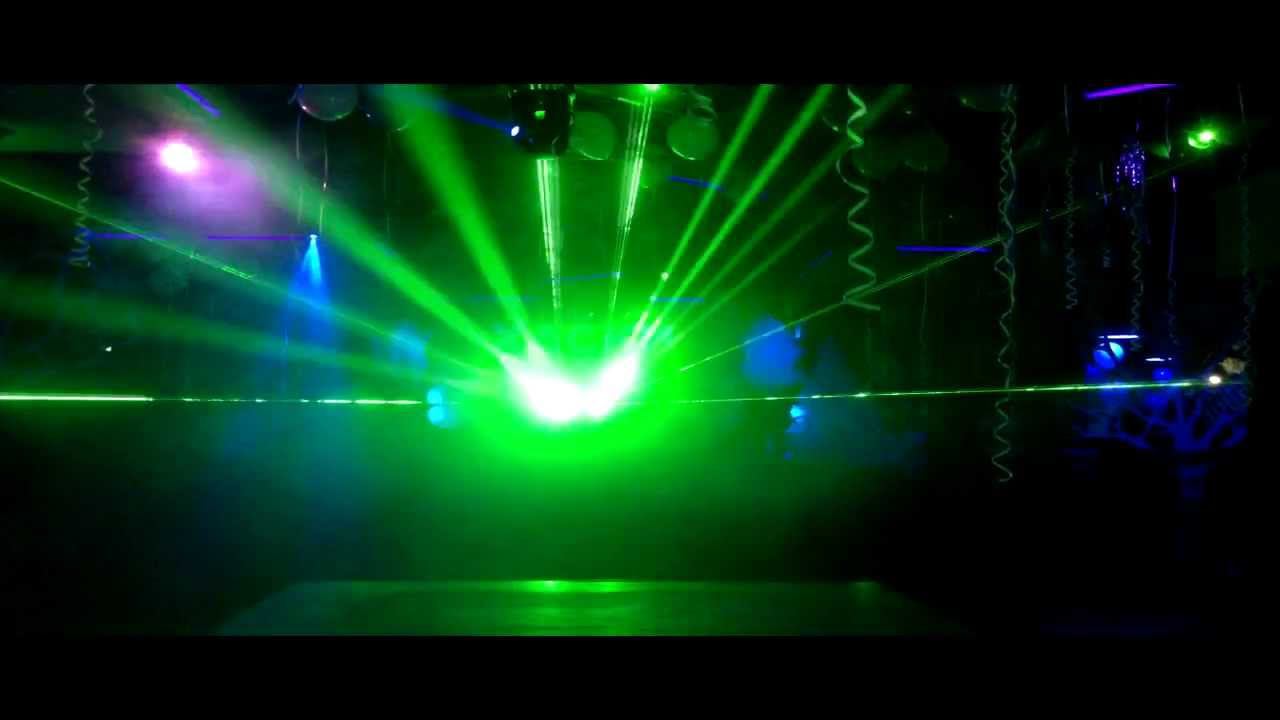 Лазерное лучевое шоу "Клуб "Подземка" г.Екатеринбург
