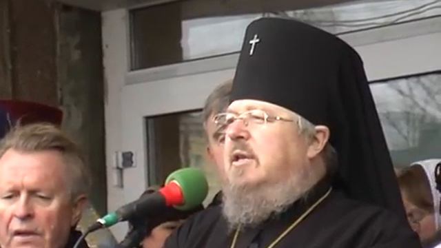 Уникальные кадры. Возвращение Казанской иконы Божией Матери